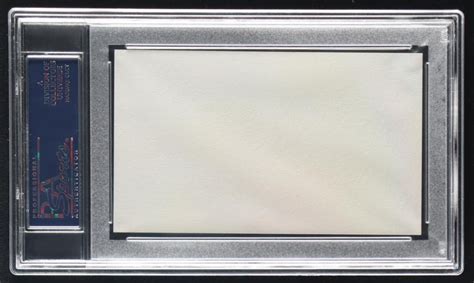 Lee Archer Signed Cut With Portrait Psa Pristine Auction