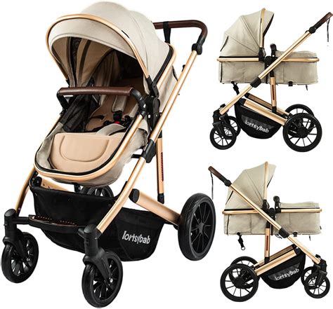 Carriola Convertible Para Bebé Recién Nacido Carriola 2 En 1 Con