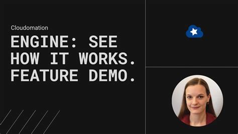 Cloudomation Engine Feature Demo Youtube