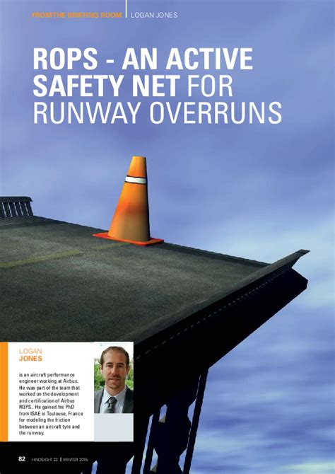 Hindsight 22 Rops An Active Safety Net For Runway Overruns
