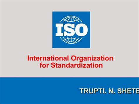 Iso 9000 And 14000 Pptx