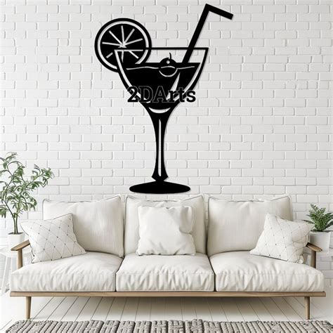 Cocktail Svg And Stl Files 2d Design For 3d Printing Laser Cutting