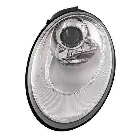 Headlight Halogen Driver Left Assembly Fits 2006 2010 Volkswagen Beetle