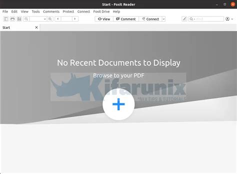 Install Foxit PDF Reader On Ubuntu Kifarunix