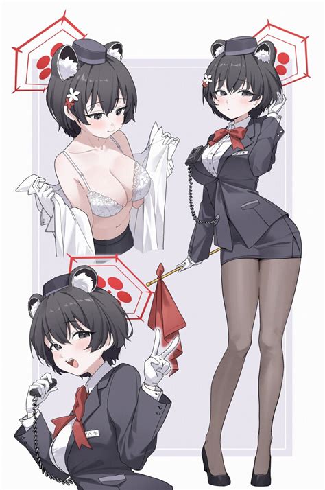 Midori Fufu Tsubaki Blue Archive Tsubaki Guide Blue Archive Blue Archive Black