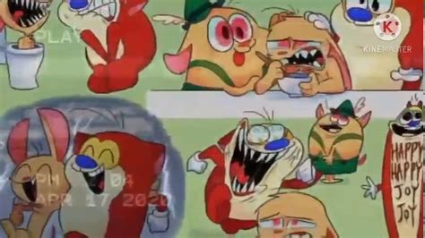 Ren X Stimpy But With Alphablocks Short E And Long E Song Youtube