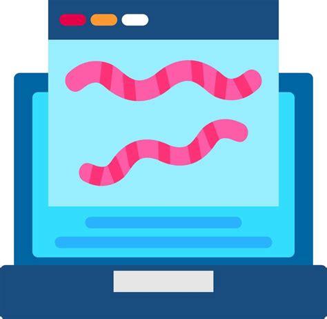 Worm Vector Icon Design 15010626 Vector Art At Vecteezy