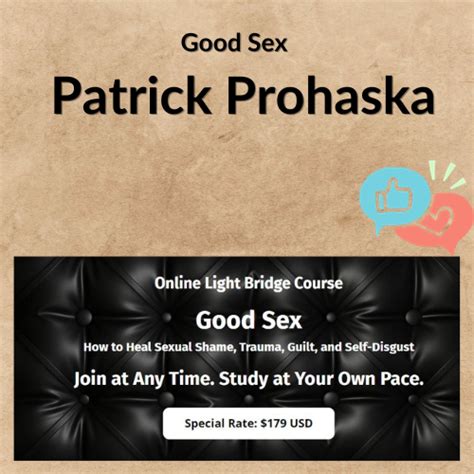 Good Sex — Patrick Prohaska Paschalbaba Medium