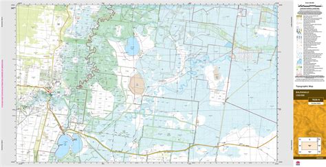Balranald 7628 N 150k Topographic Map Shop Mapworld
