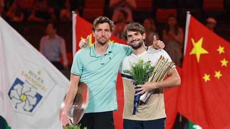Open Daustralie Les Cousins Valentin Vacherot Et Arthur Rinderknech Saligneront Ensemble En