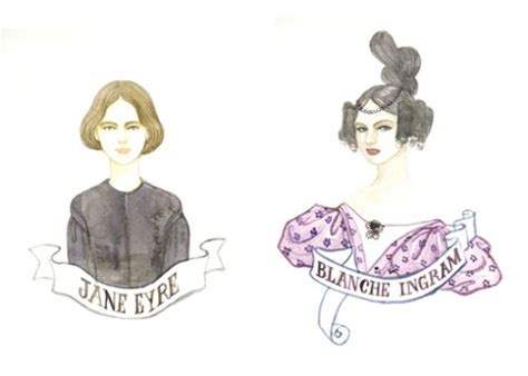 Blanche Ingram Appearance Quotes Bertha Mason In Jane Eyre Character