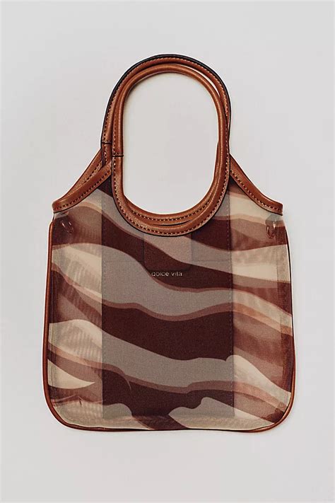 Dolce Vita Sylvene Mesh Crossbody Satchel Anthropologie