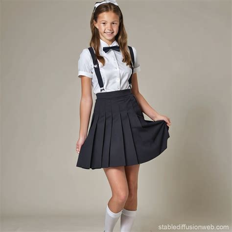 Barefoot Maid In Uniform Stable Diffusion Online