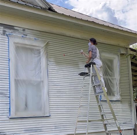 How To Paint Old Wood Siding Renee Renovates