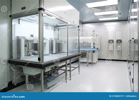 Cleanroom With Robotic System For Sample Collection And Testing Royalty