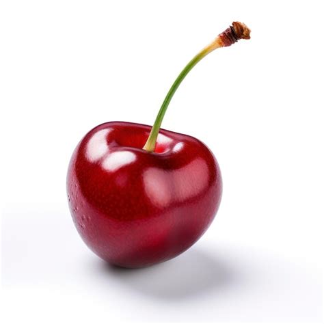 Premium Ai Image Beautiful Cherry Isolated On A White Background