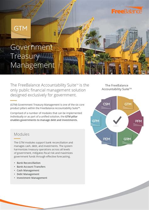 GTM Government Treasury Management Factsheet FreeBalance
