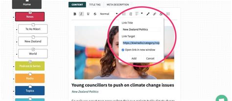Hyperlink In Content WriteMaps