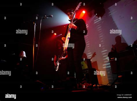 Singer And Songwriter Louisa Roachis Is Seen Performing Live At Hard