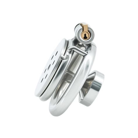 Inverted Chastity Cage Male Metal Extended Urethral Support Chastity Cage