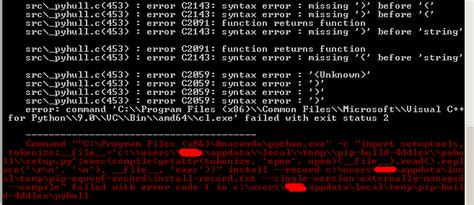 Python 27 Problems Installing Pyhull Stack Overflow