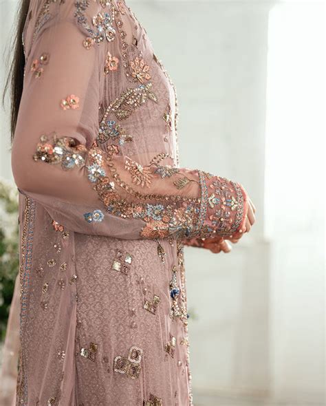 Pakistani Chiffon Clothes And Embroidered Suits Unstitched Mushq