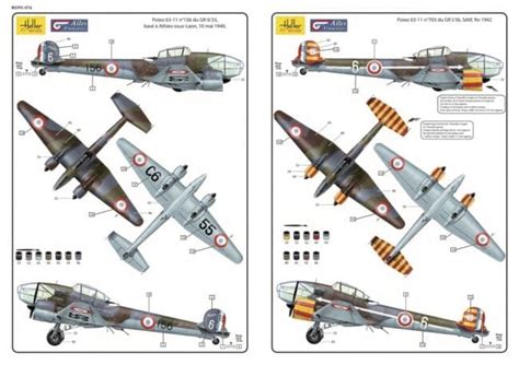 Heller 80313 Potez 63 11 A3 Heller Museum 1 72 Scale Model