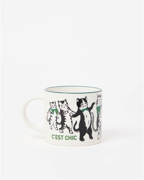 Pierre Cest Chic Mug Oliver Bonas