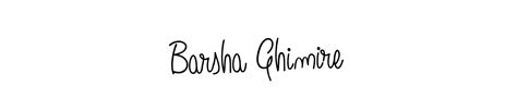 87 Barsha Ghimire Name Signature Style Ideas New E Sign