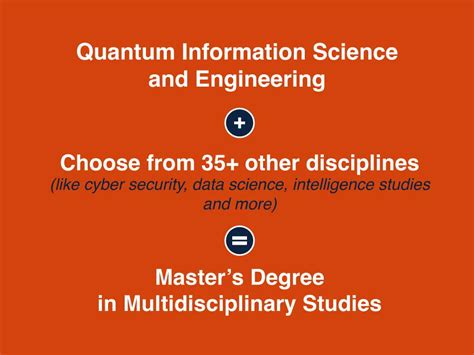 Quantum Information Science And Engineering Graduate Certificate