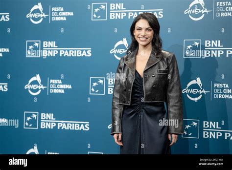 Giulia Ercolini Attends The Hey Joe Photocall During The 19th Rome Film Festival At