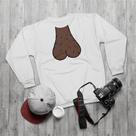 Black Hairy Balls Sweatshirt Black Scrotum Sweatshirt Etsy