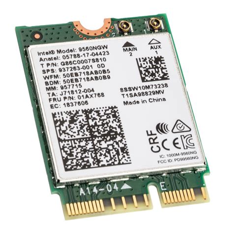 Intel Dual Band Wireless Ac 9560 Wifi Bluetooth 50 Adapter M2