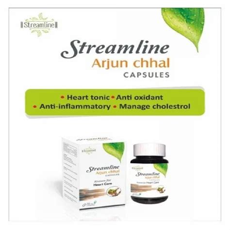Arjun Chhal Capsule 30 Capsules At ₹ 145bottle In Solapur Id