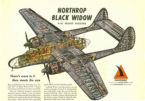 P 61cutaway Aircraft Of World War Ii Forums
