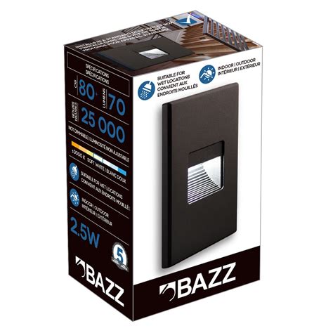 Bazz Integrated Led Step Light Bazz Inc