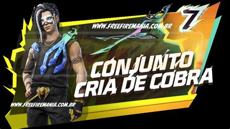 Free Fire Como Conseguir Conjunto Cria De Cobra No Escolha Royale