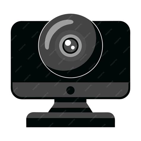 Computer Hardware Components Parts And Devices Featuring Webcam Vector Style Design Premium Ai