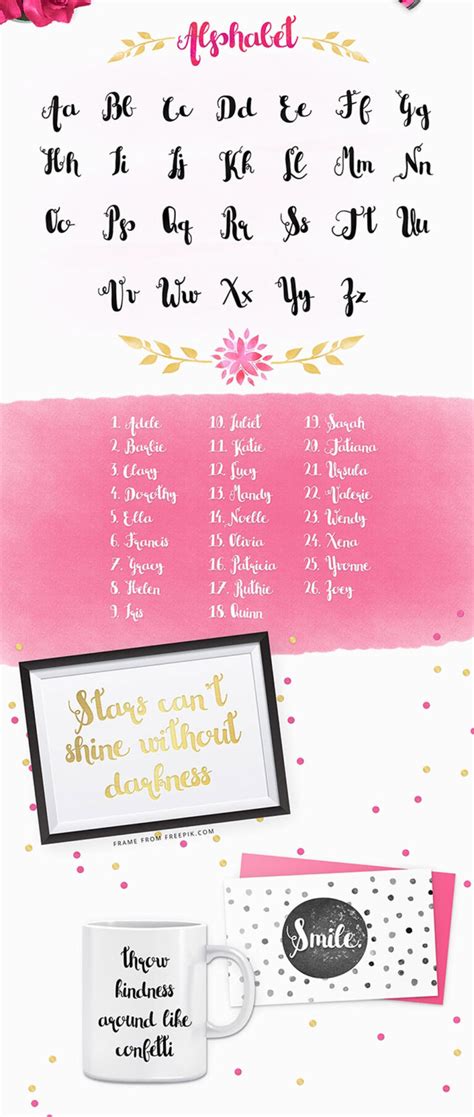 Free Little Cutie Script Font Mockuptree