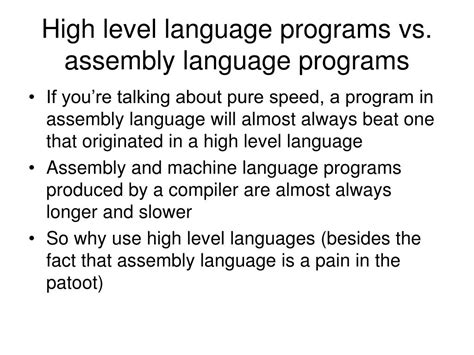 ppt assembly language powerpoint presentation free download id 464418