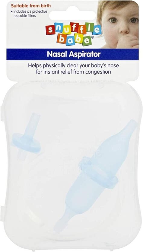 Snufflebabe Nasal Aspirator Essential Meds