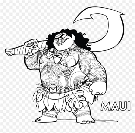 Disney Maui Coloring Pages Coloring Pages