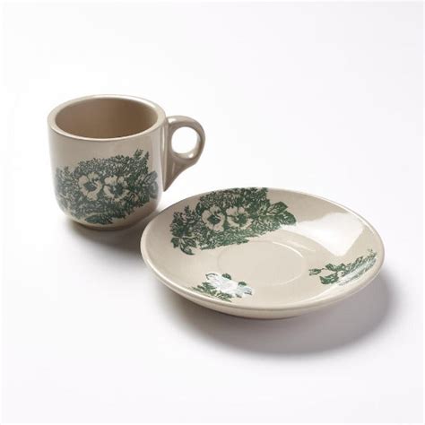 Kopitiam Cup And Saucer 1 Set Footage
