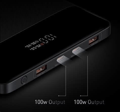 Baseus 100W: 20,000 mAh power bank for laptops, smartphones and tablets ...