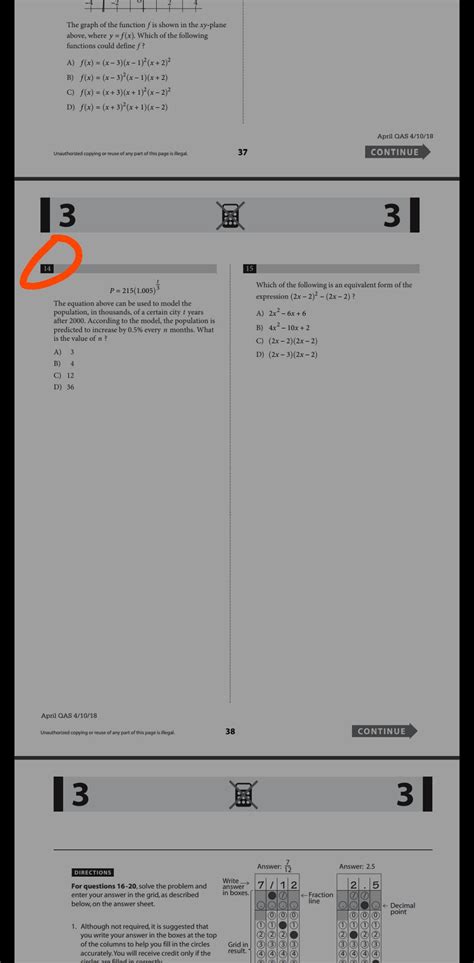 April 2018 Math Without Calculator Can Someone Help Me Understand The