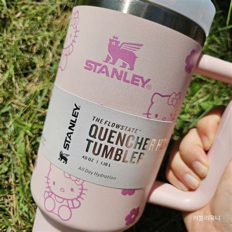 스탠리 키티 텀블러 핑크 퀜처 118 직구 후기 네이버 블로그