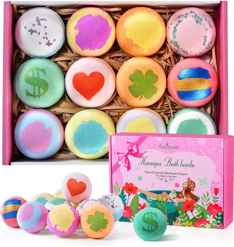Bath Bombs Aofmee Bath Bombs For Women 12 Bath Bomb For