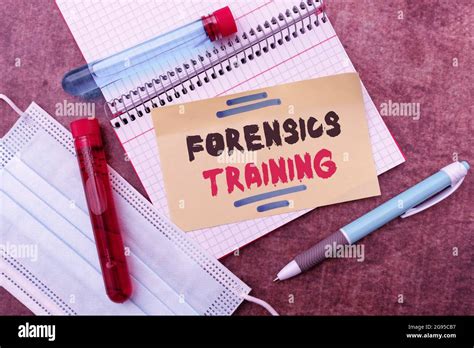 Conceptual Caption Forensics Training Business Concept Scientific Methods And Processes To