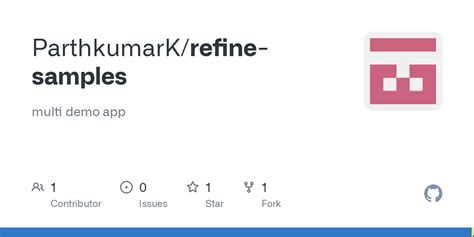 Github Parthkumarkrefine Samples Multi Demo App