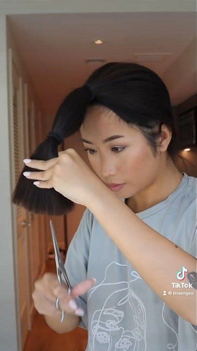 Long Layered Haircut Tutorial Easy Hair Cuts Diy Haircut Layers